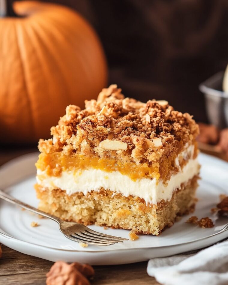 Pumpkin Crumble Cake – Recipessin