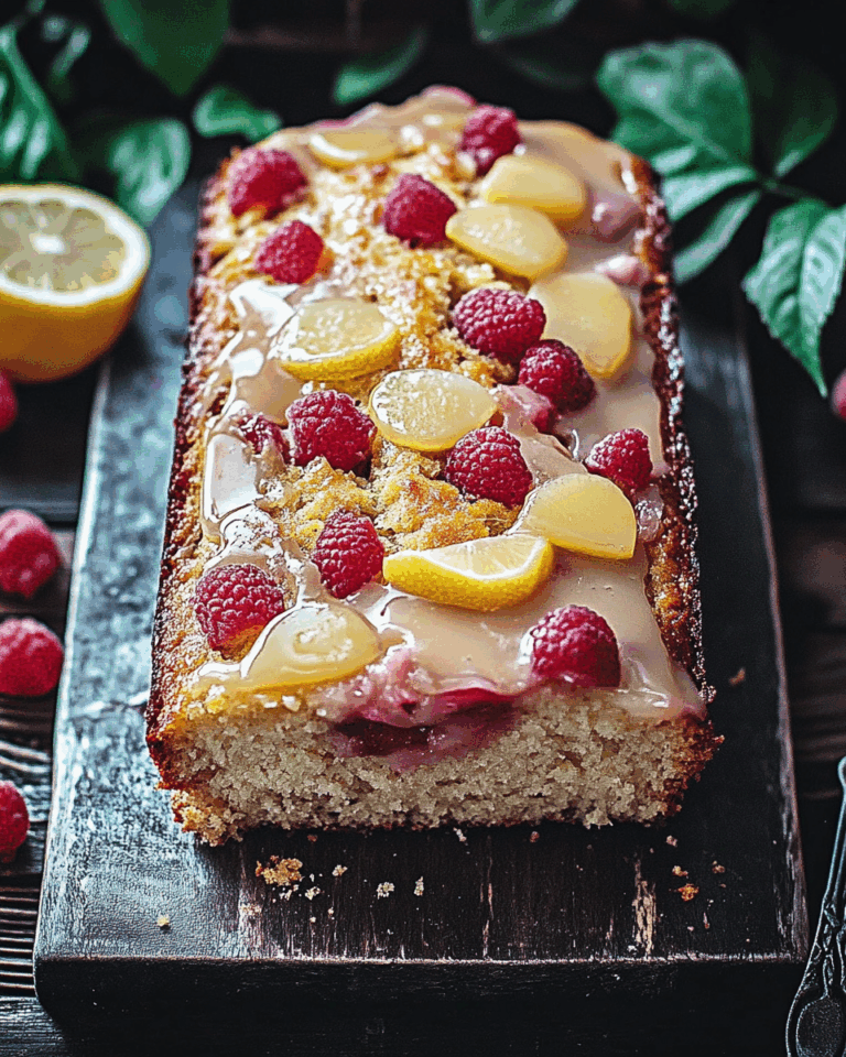 Lemon Rhubarb Loaf